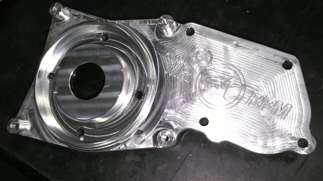 X3 BILLET GEARBOX SIDE COVER W/SEAL GUARD – High Tech Powersports